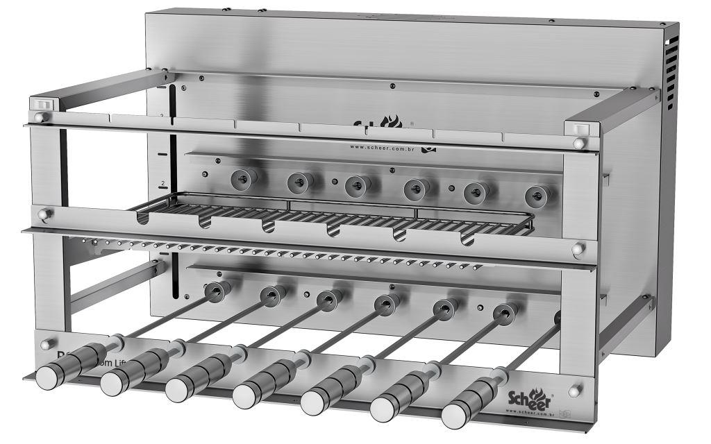 Scheer BBQ Rotisserie with Lift Grill RC 850 – Zafill Distribution